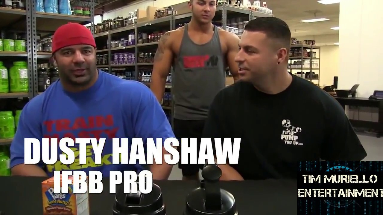 Dusty Hanshaw IFBB Pro Versus Tim Muriello | Poptart Eating Challenge ...