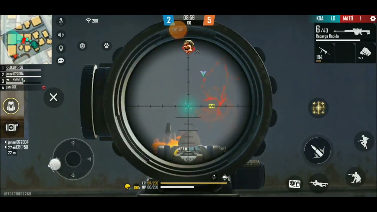 Ataque de los titanes - free fire - YouTube