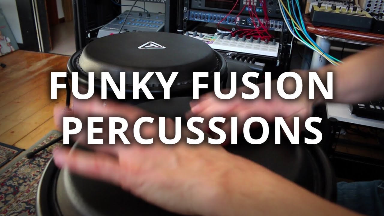 Percussions Session of a Funky Fusion Track - YouTube