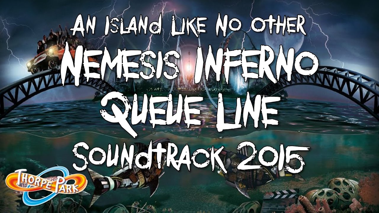 Thorpe Park Fright Nights - Nemesis Inferno (Queue Line) Soundtrack ...