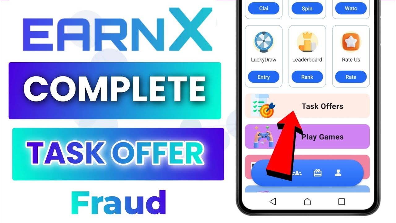 how to complete tasks in earn x app || earn x app unlimited coin trick ...