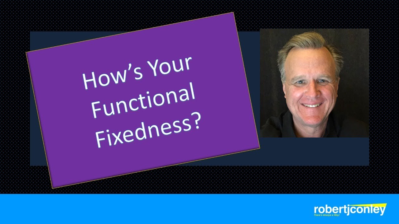 How's Your Functional Fixedness? - YouTube