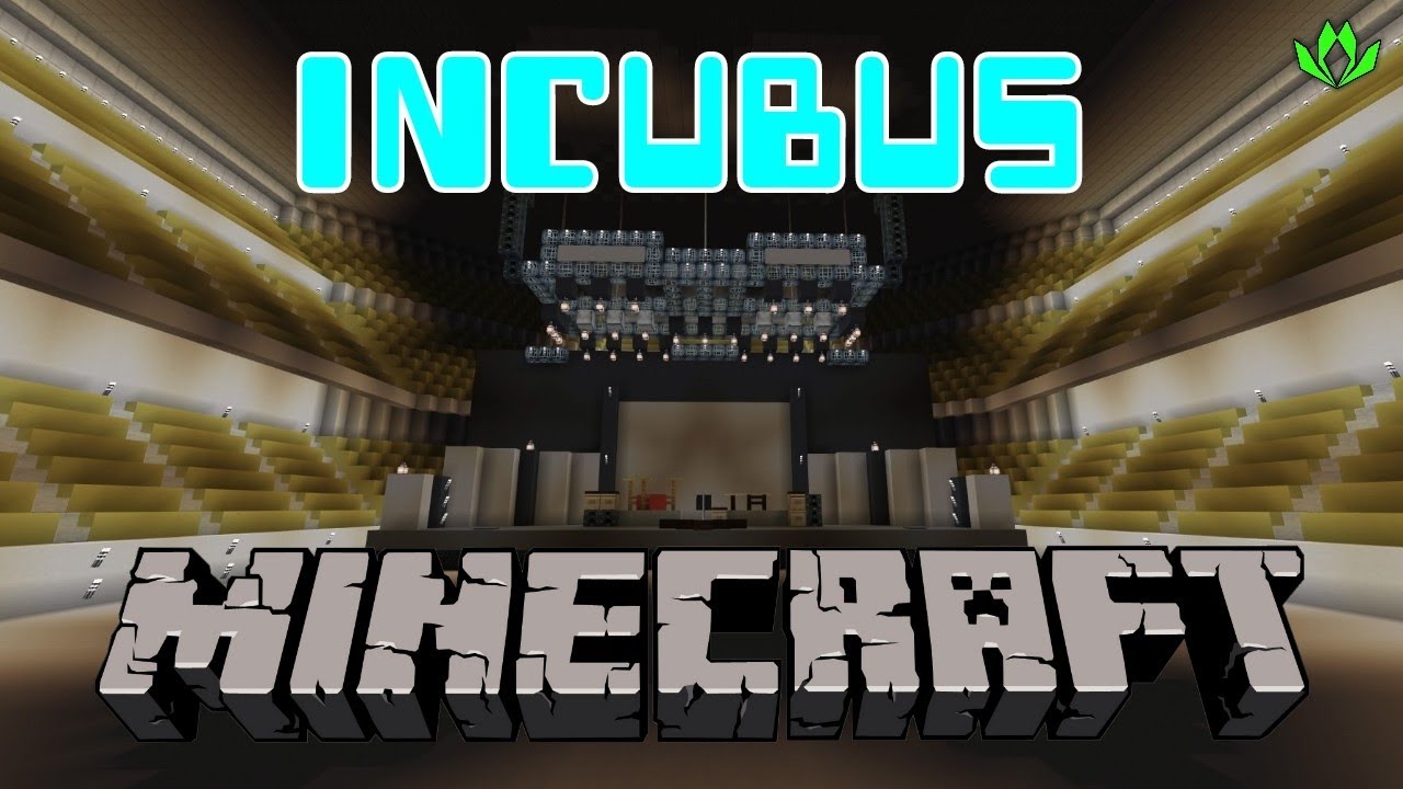 Incubus Minecraft Concert Stage - 2019 Design - YouTube