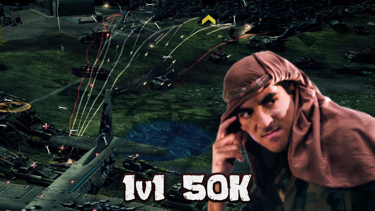 C&C Generals Zero Hour Afternoon 1v1 50k Livestream - YouTube