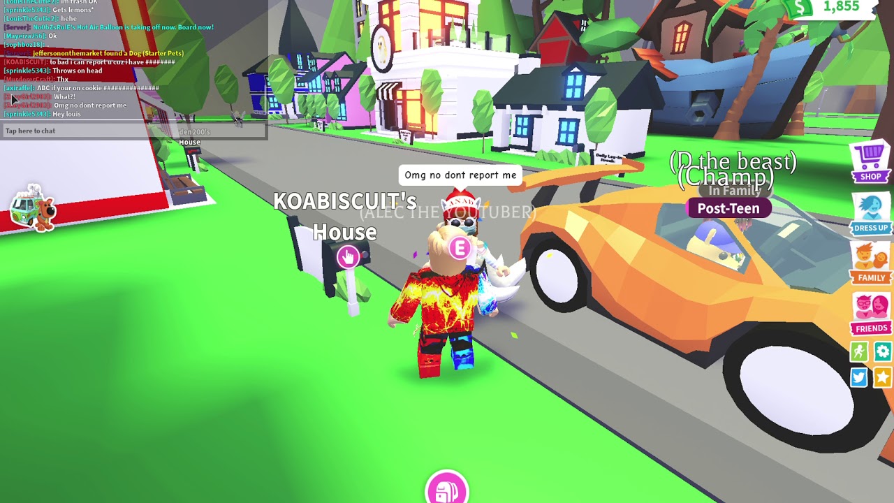 GETTING SCAMED IN ADOPT ME ROBLOX?!?! - YouTube