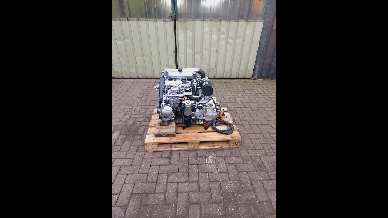 Volkswagen VW Marine TDI scheepsmotor - YouTube