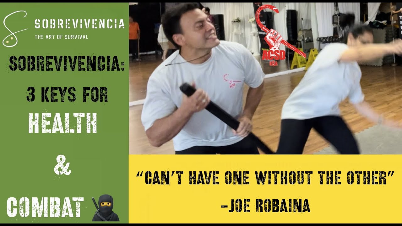 Cane Self Defense: Sobrevivencia- 3 Keys To Health & Combat! - YouTube