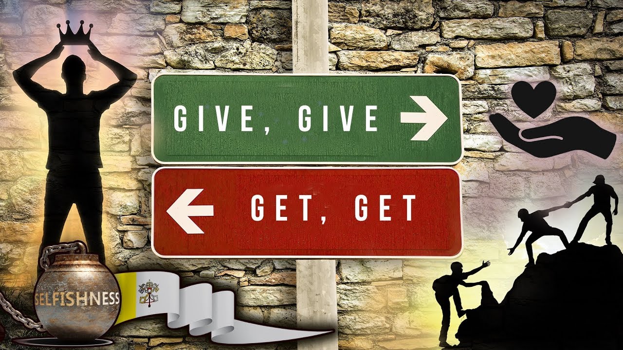 Research:Giving is Healing.Selfishness of the Beast:Get,Get vs Give ...