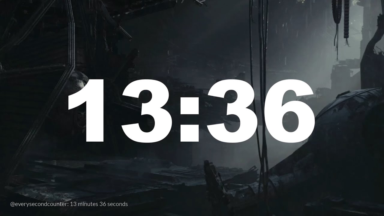 13 minutes 36 seconds [816 secs] clock timer countdown || Alarm Focus ...