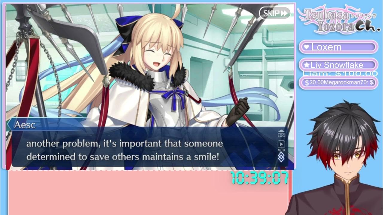 Fate/Grand Order Caster(Aesc/Summer Morgan)Valentine Scene English sub - YouTube