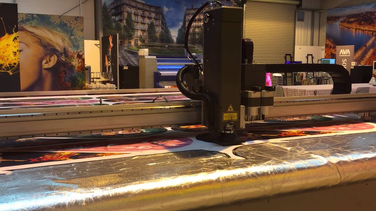 Versa-Tech Laser Cutting Flag - YouTube
