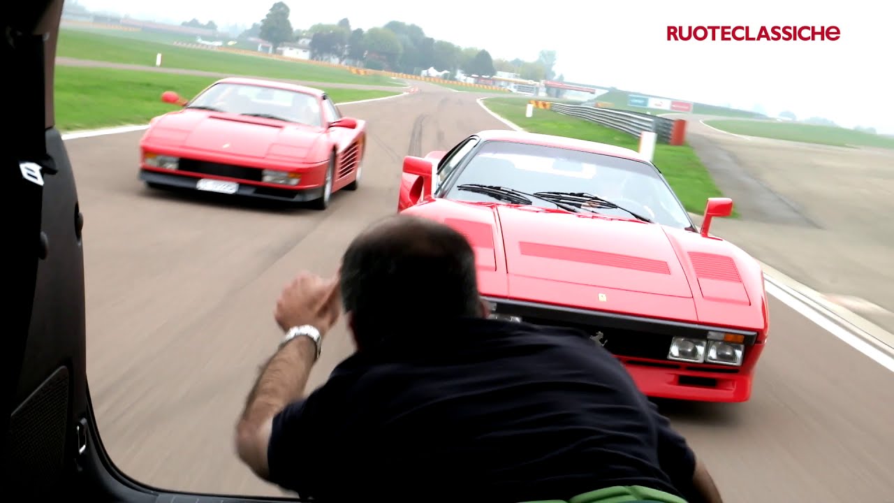 Dario Benuzzi in uno speciale testa a testa: Ferrari Testarossa vs 288 ...