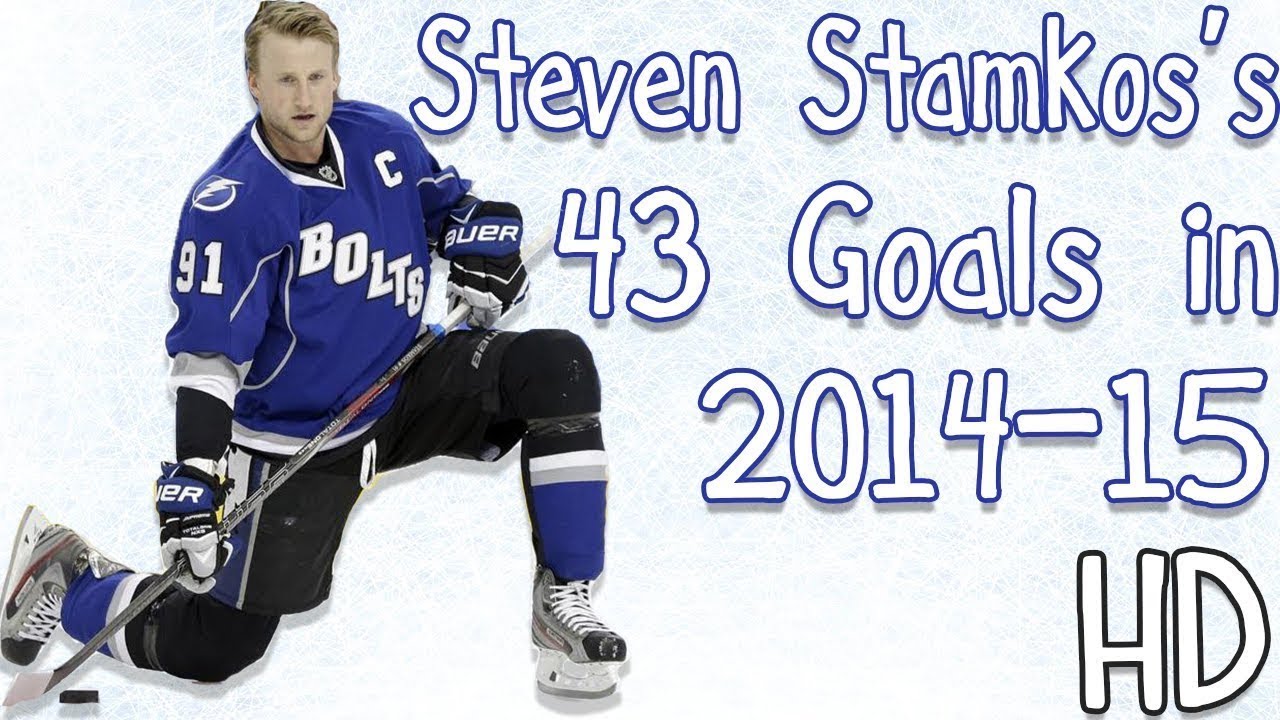 Steven Stamkos' 43 Goals in 2014-15 (HD) - YouTube