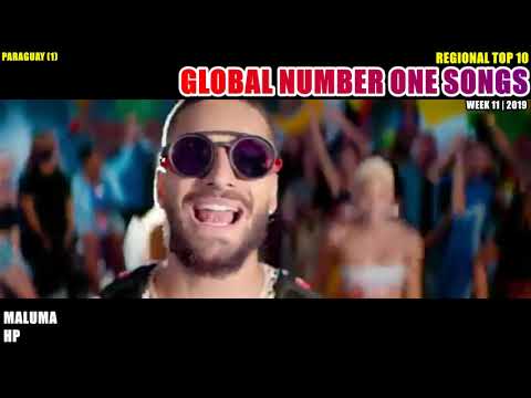 GLOBAL NUMBER ONE SONGS (week 11 / 2019)