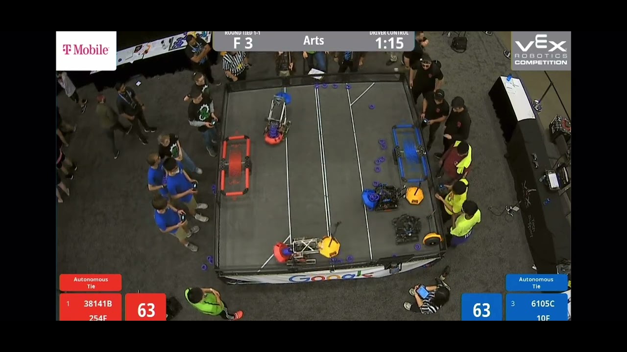 F3 (replayed) Arts Division Vex Tipping Point Worlds - YouTube
