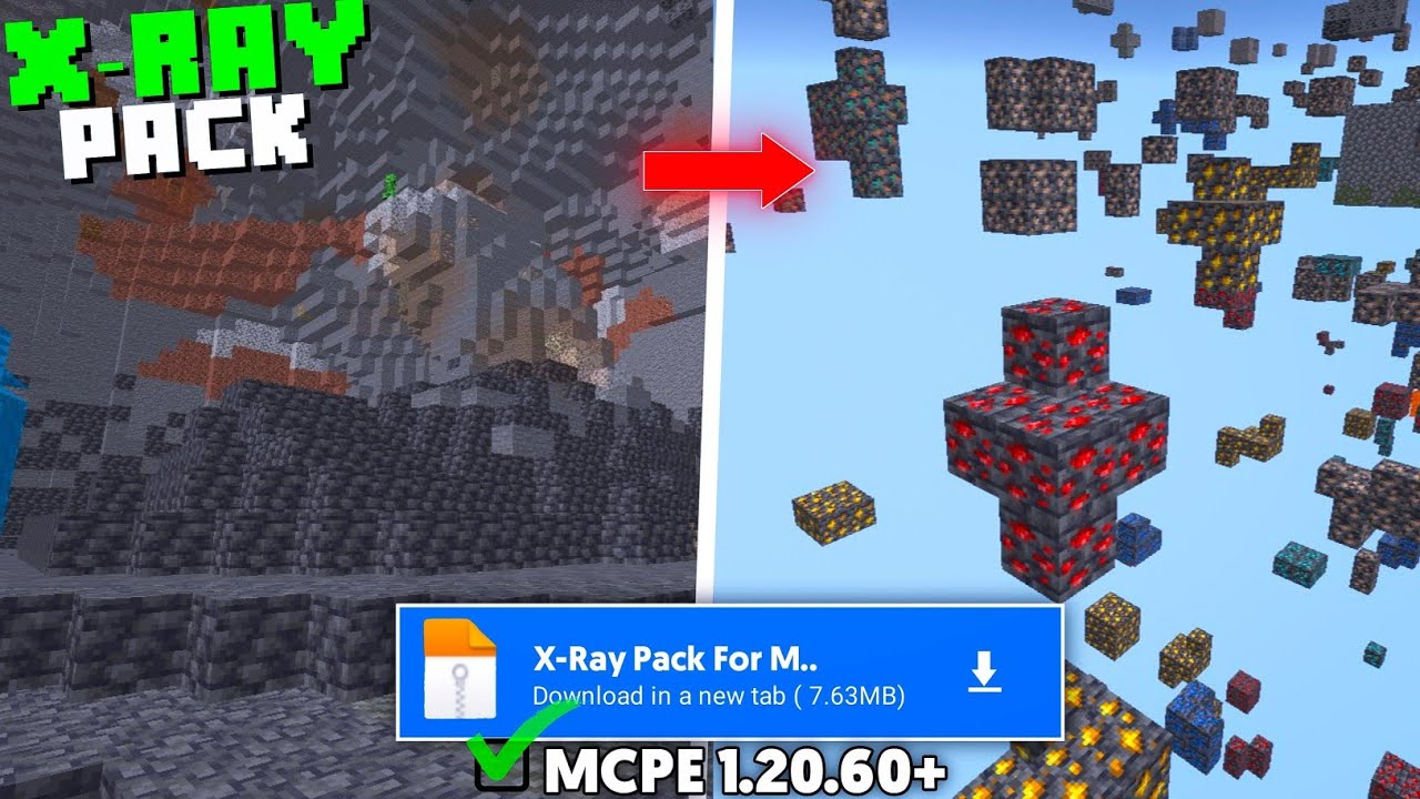 X Ray Minecraft Texture