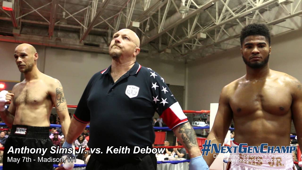 Light Heavyweight Prospect Anthony Sims Jr. Cruises to Win #11 - YouTube