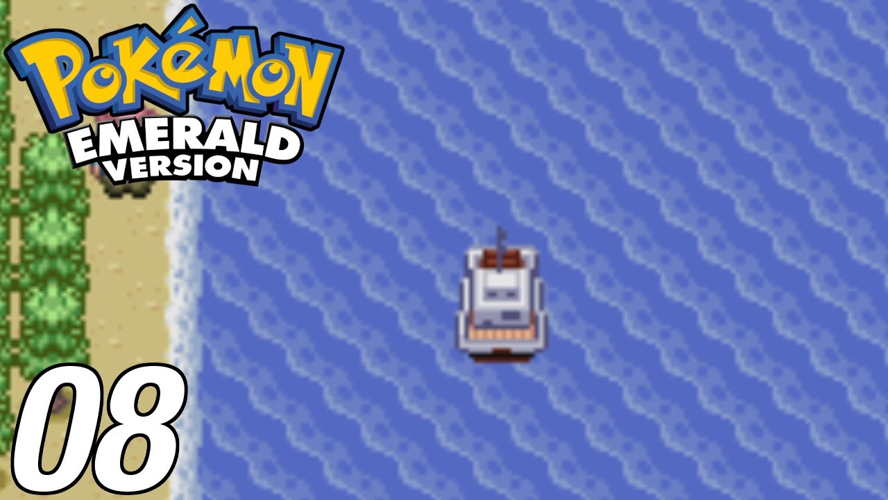 Pokémon Emerald (GBA) - Boat Ride (Let's Play Part 8) - YouTube