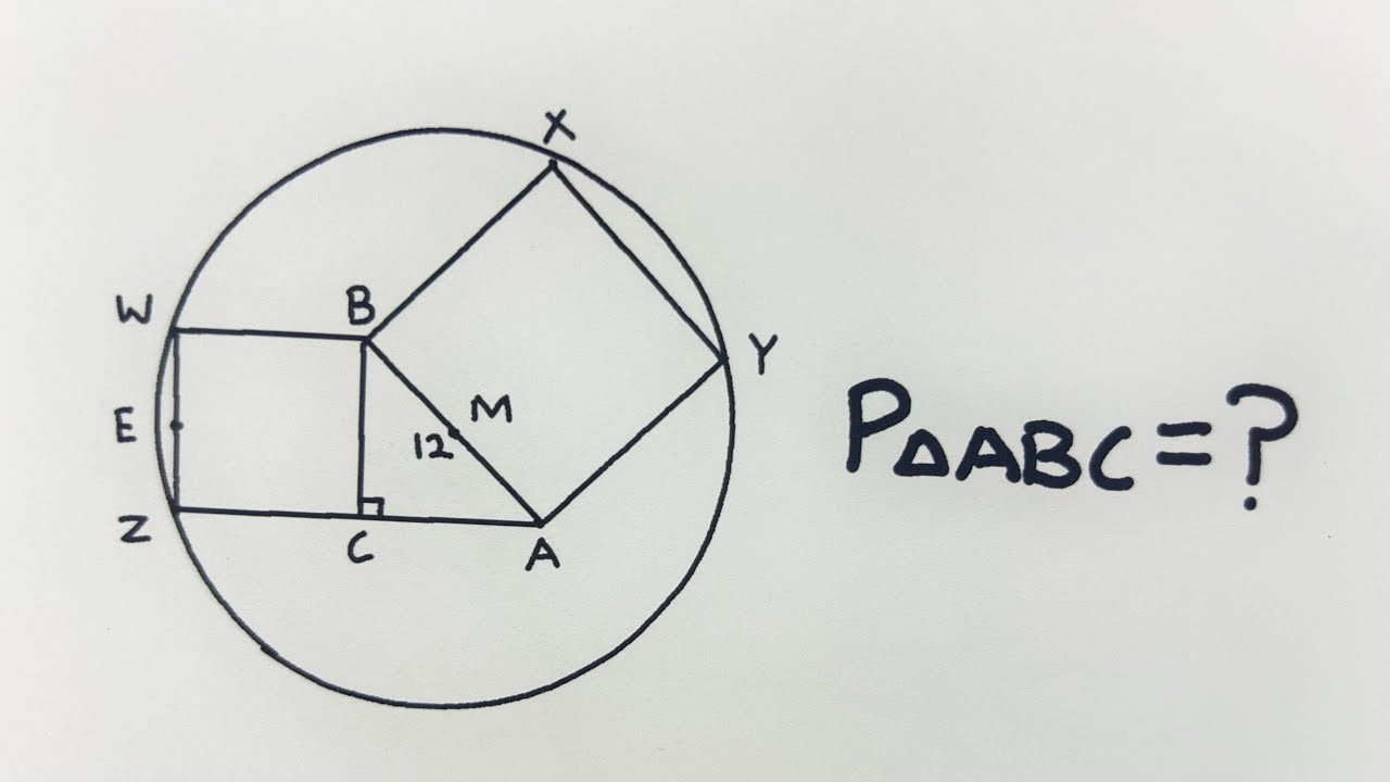 Q380 | Math Olympiad | Geometry | 2015 AMC 12B Problem 19 | Circle ...