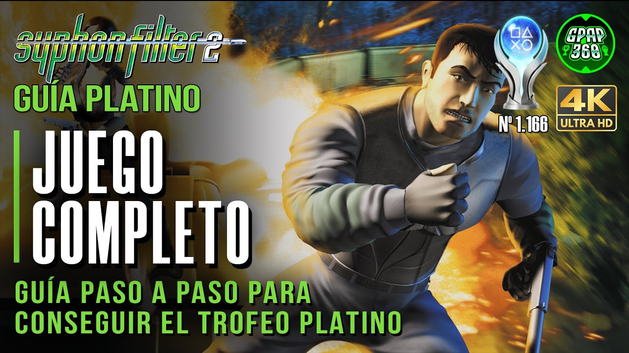 Syphon Filter 2 | Juego COMPLETO: Guía trofeo Platino, misiones fácil y ...