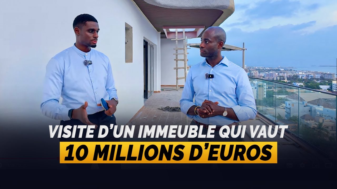 Pathé Diallo: Visite d'un immeuble qui vaut + de 10 millions - YouTube