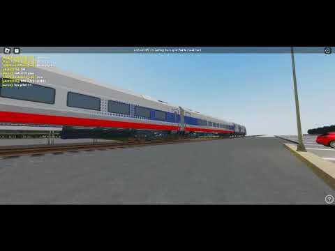 ROBLOX Railfanning at Amtrak Michigan Services S29E11: Amtrak Blue Water 365 Departed out of NB ...