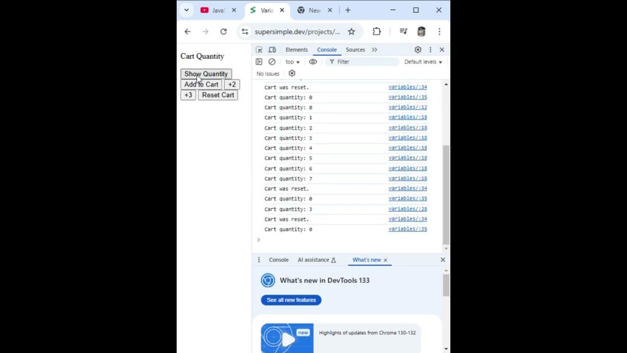 JavaScript Variables – What I Learned Today - YouTube