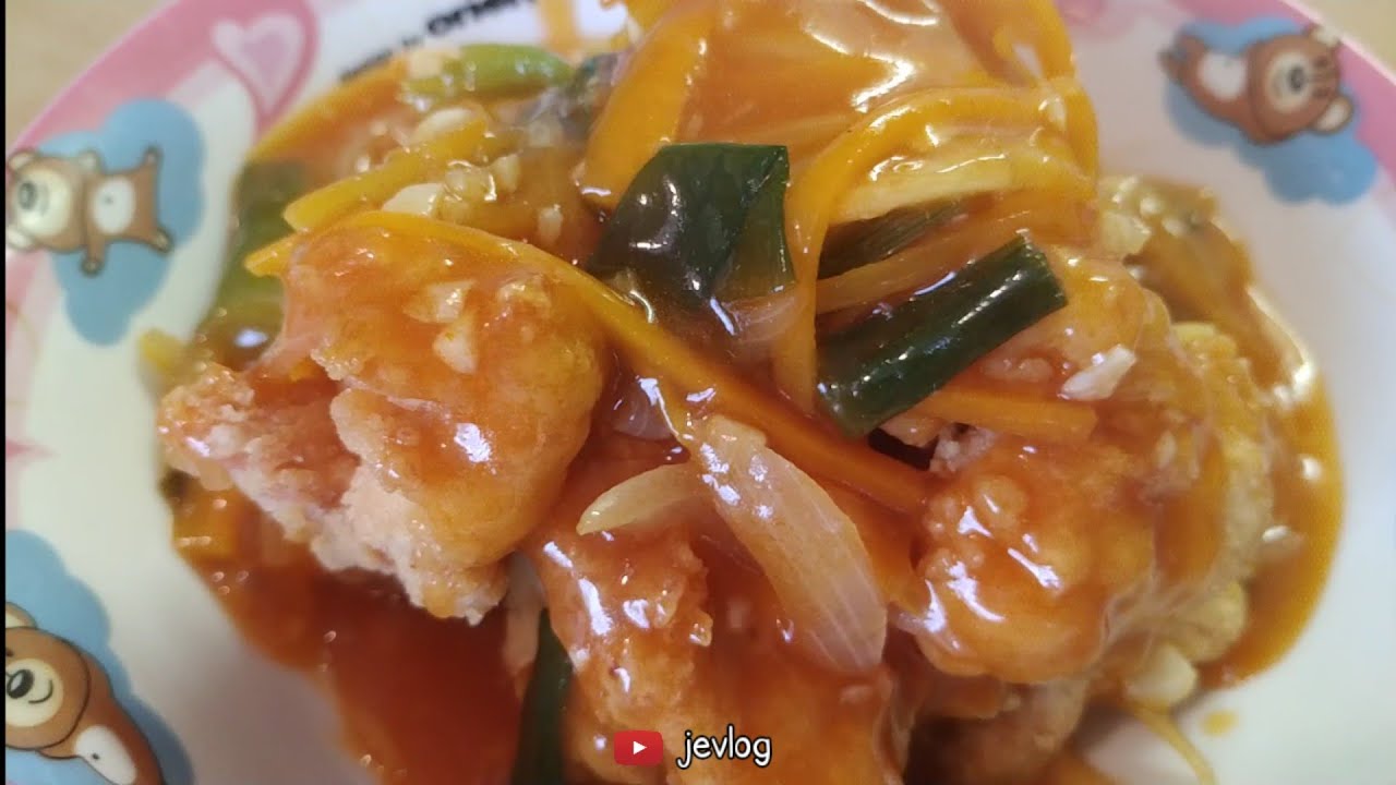 Resep Ayam KULUYUK Saus ASAM MANIS. KOLOKE. Sweet and Sour Chicken ...