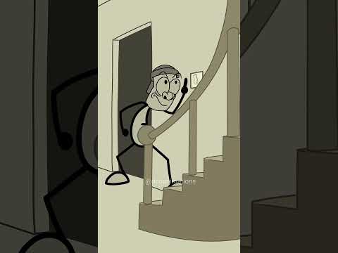 afraid of the dark 2[ happy hello ween #animation #cartoon
