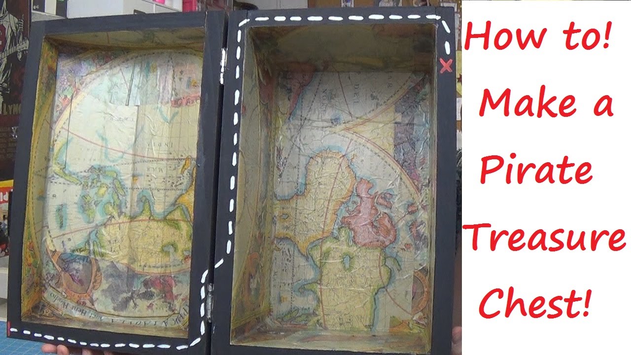 Pirate Treasure Chest! | Sewing Nerd! - YouTube