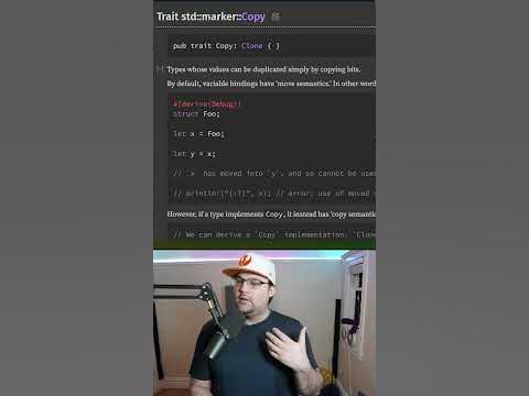 Rust's Copy vs the Clone trait #shorts - YouTube