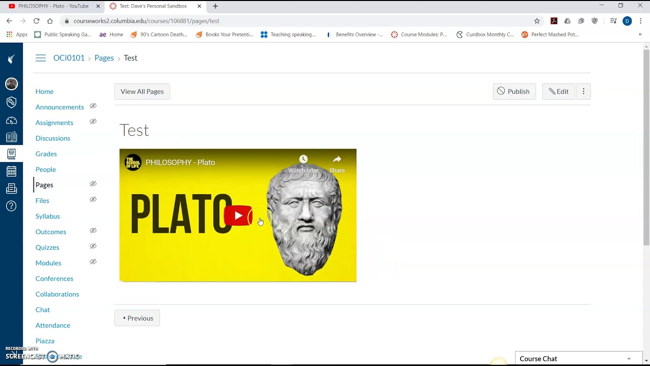 Embedding A Youtube Video In Canvas YouTube Embedding A Youtube Video In Canvas YouTube