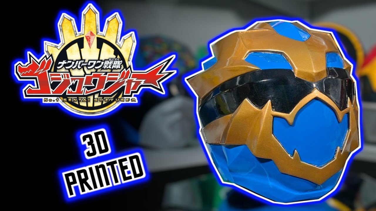 Gozyuger Leon from No.1 Sentai Gozyuger Helmet Build ナンバーワン戦隊ゴジュウジャー ...
