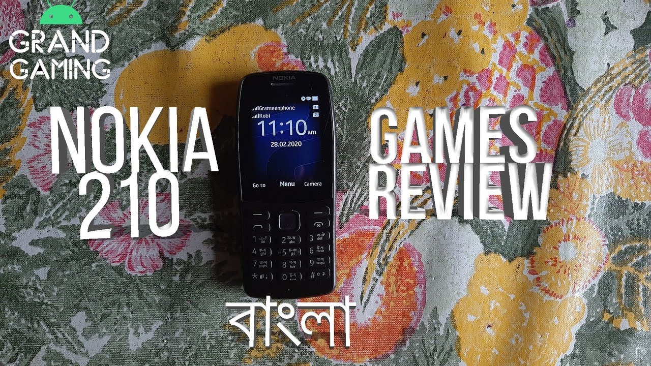 Nokia 210 Games Review । বাংলা - YouTube