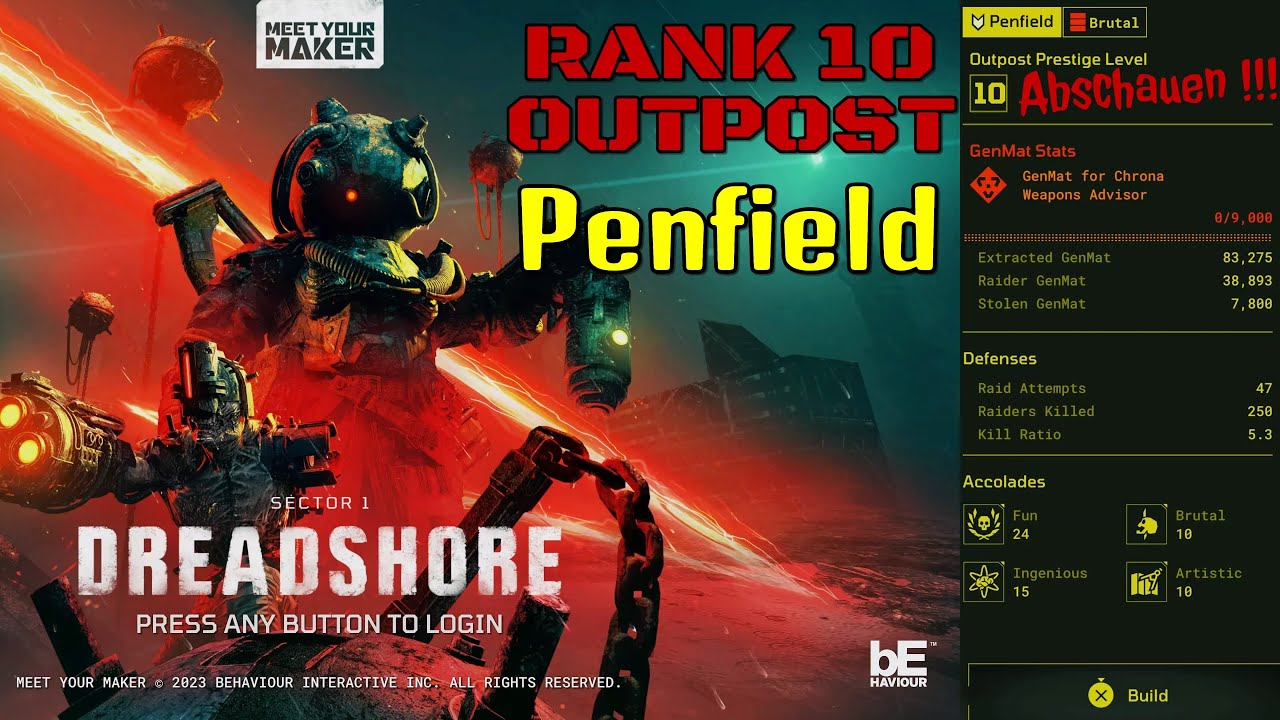 Outpost got the secret checkpoint nerf !!! MYM Meet Your Maker Game ...