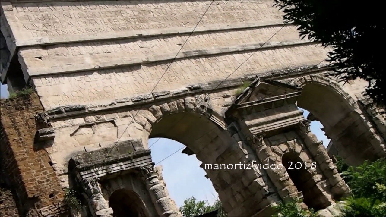 Anio Novus & Aqua Claudia at Porta Maggiore (manortiz) - YouTube