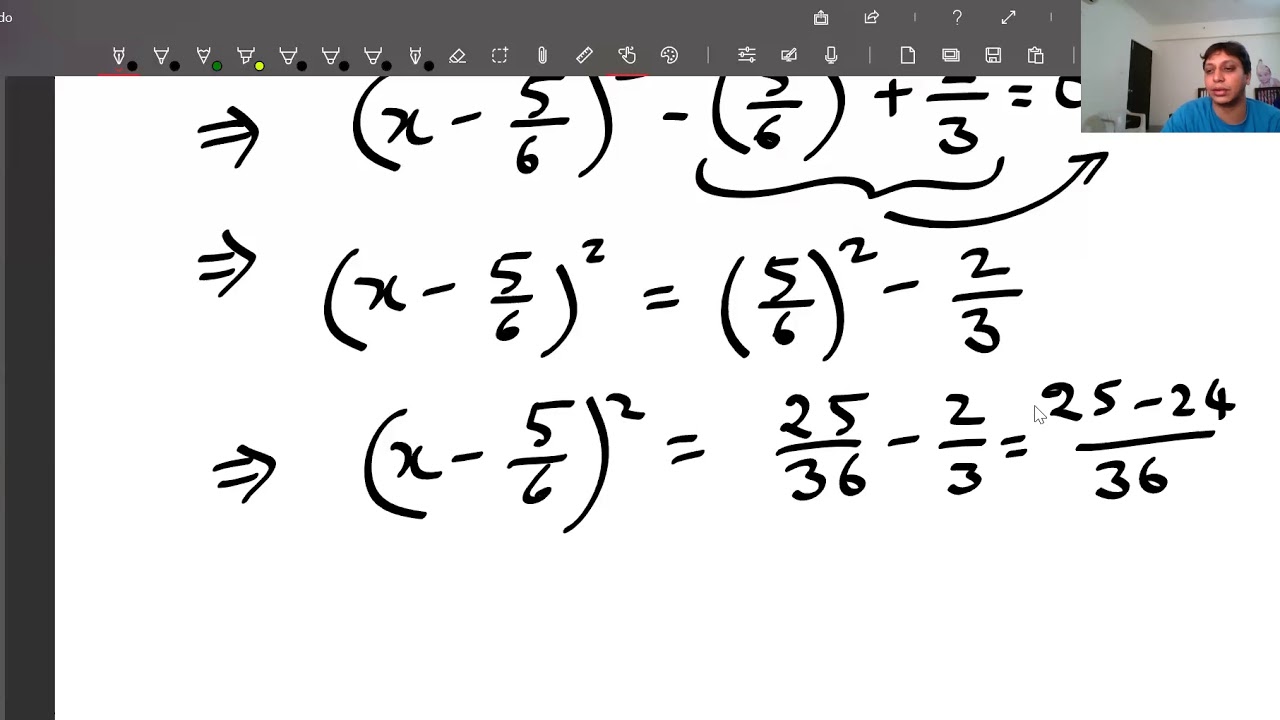Class 10 Math Chapter 4 Exercise 4 3 Example 2 Completing The Square class-10-math-chapter-4-exercise-4-3-example-2-completing-the-square