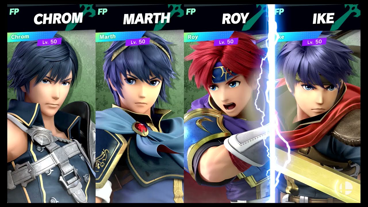 Super Smash Bros Ultimate Amiibo Fights – Request #20982 Chrom vs Marth ...
