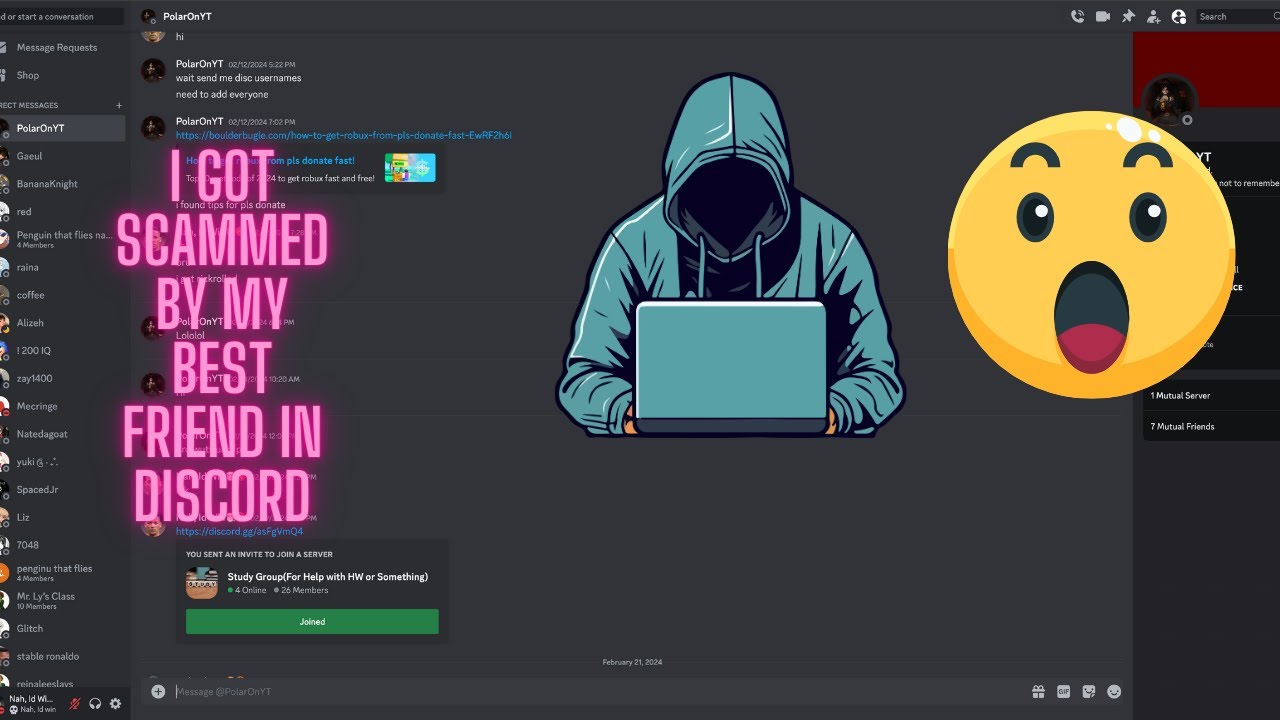 I Got Scammed By My Best Friend in Discord - YouTube