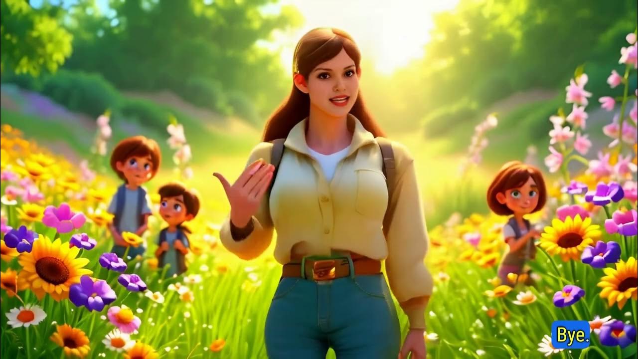 🌸🎵 Let's Count Flowers 🎵🌸#video - YouTube