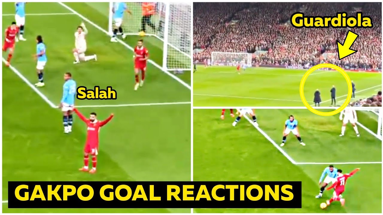🔥anfield Erupts With Mind Blowing Reactions To Cody Gakpos Goal Vs