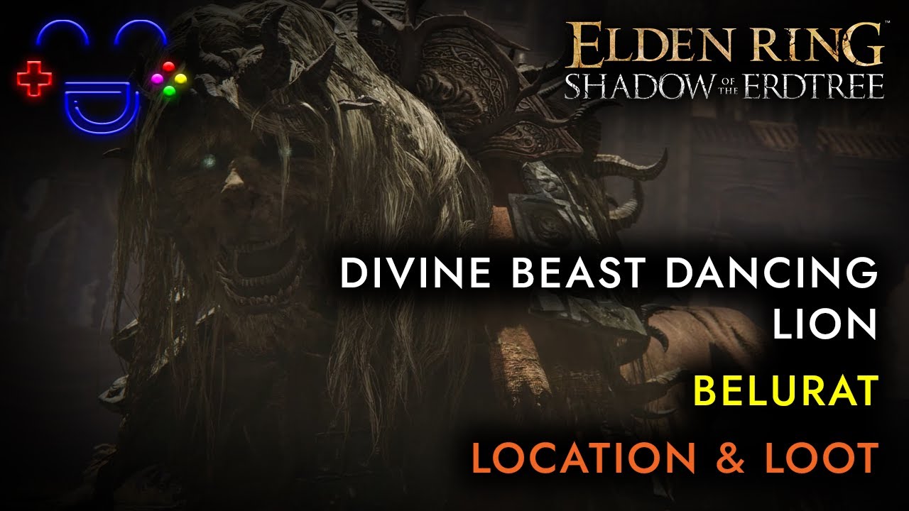 Divine Beast Dancing Lion Location Elden Ring - YouTube