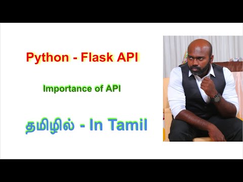 API with Python - Part 4 - python in Tamil | API in Tamil - YouTube