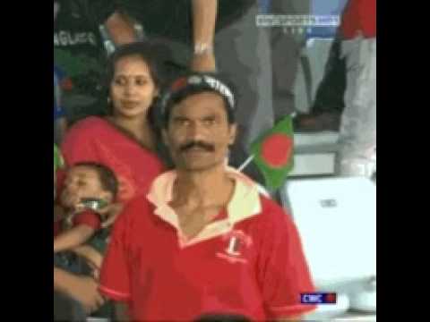 Weird creepy guy staring at camera!! - YouTube