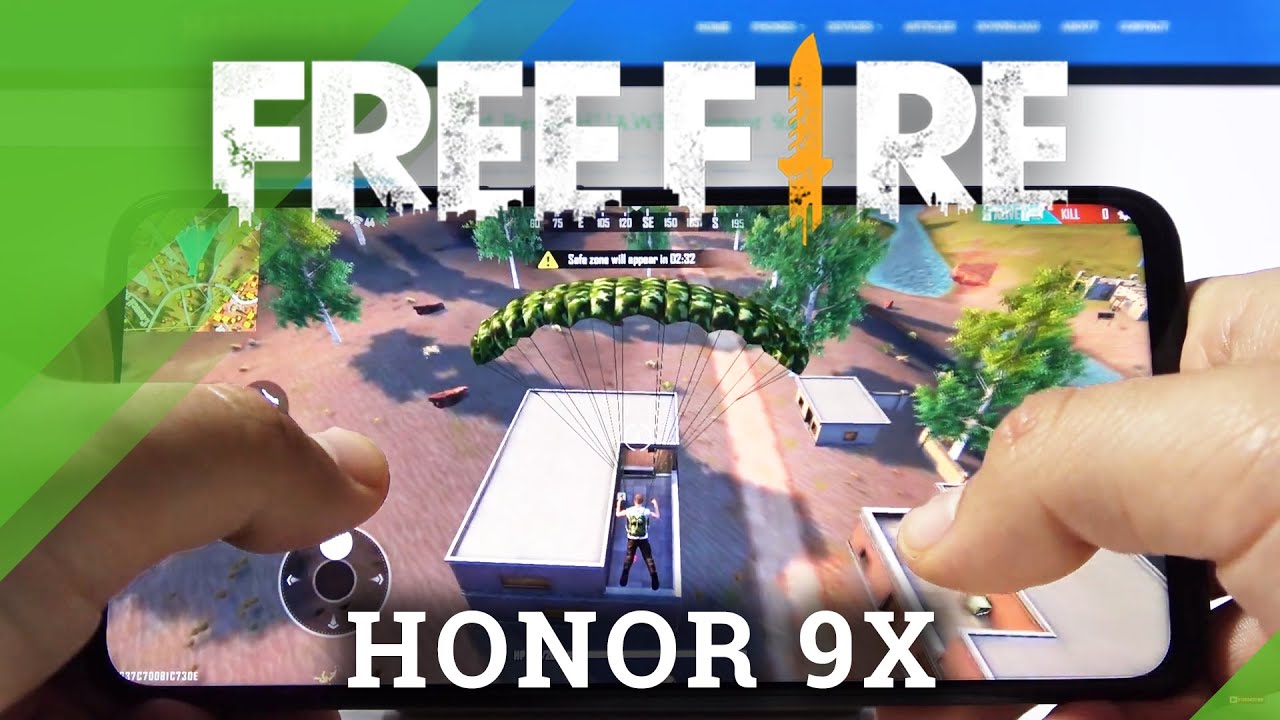 Garena Free Fire on Honor 9X - Gaming Performance Checkup - YouTube