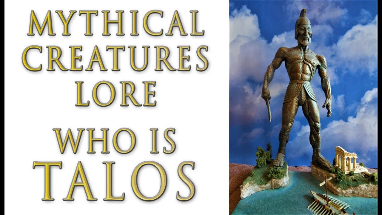 Mythical Creatures Lore - Talos the Automaton of Crete - YouTube