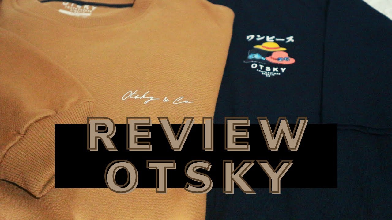 Review Produk Otsky | Kaos Anime One Piece Black | Crewneck Signature ...