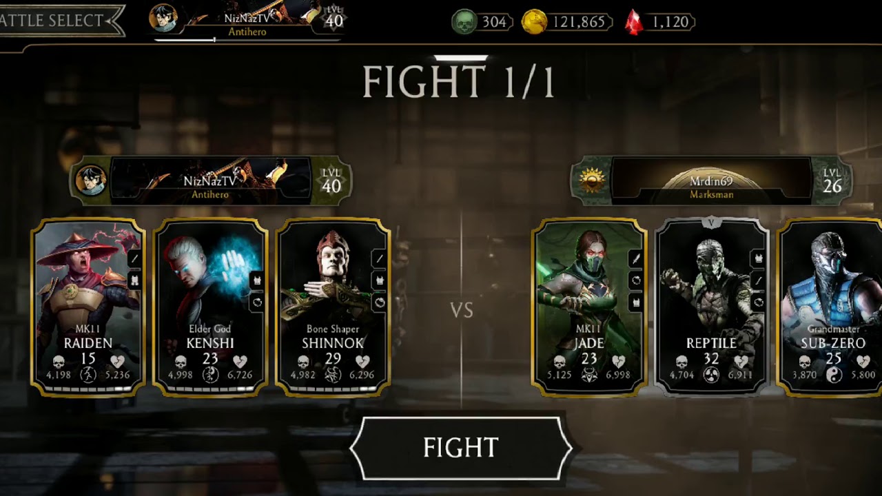 MORTAL KOMBAT Mobile: SHINNOK (Bone Shaper) The Devil's Hand - YouTube