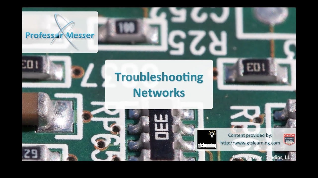 Troubleshooting Networks - CompTIA A+ 220-802: 4.5 - YouTube