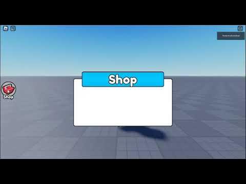 How to Make Simulator UI Shop | Roblox Studio - YouTube